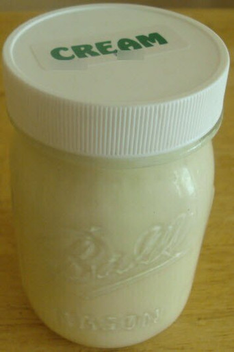 Cow's Raw Heavy Cream (VERY THICK!) - Now Farms