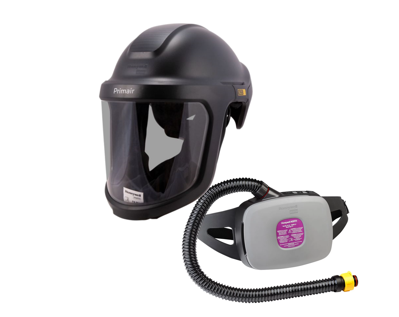 Honeywell North Heavy Industrial PAPR Kit with ANSI Z89.1 Type 1, Class ...