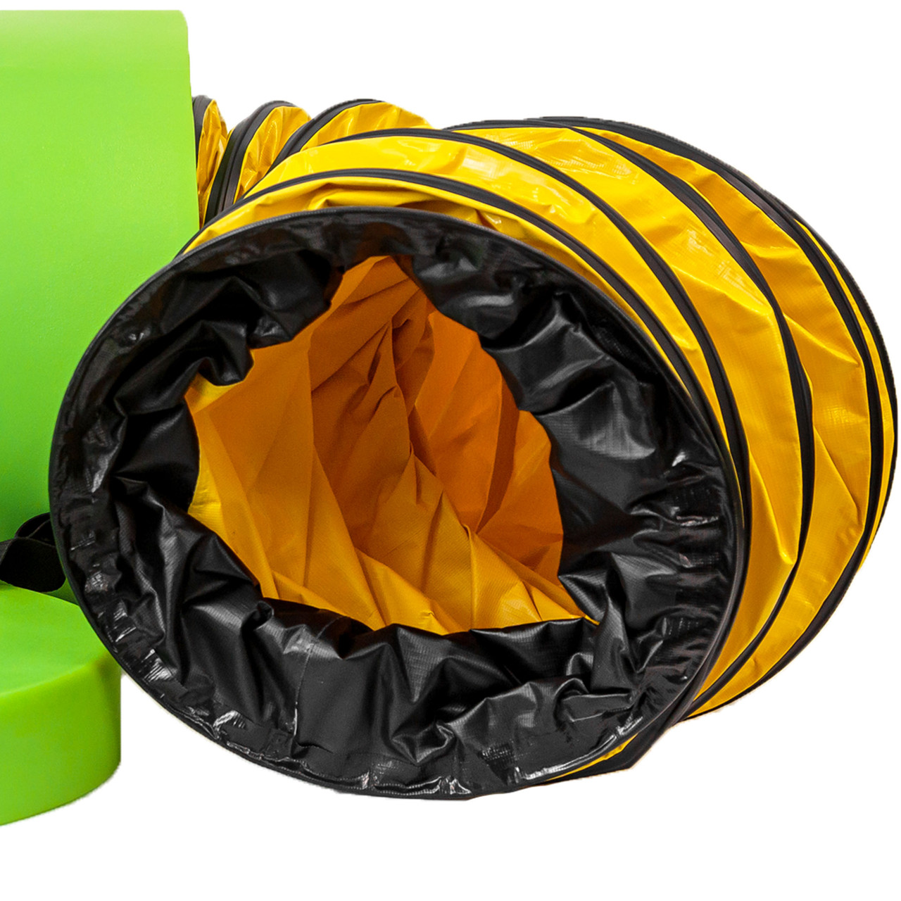 Plastic Canister with 15' PVC Ducting - Industrial Safety Products
