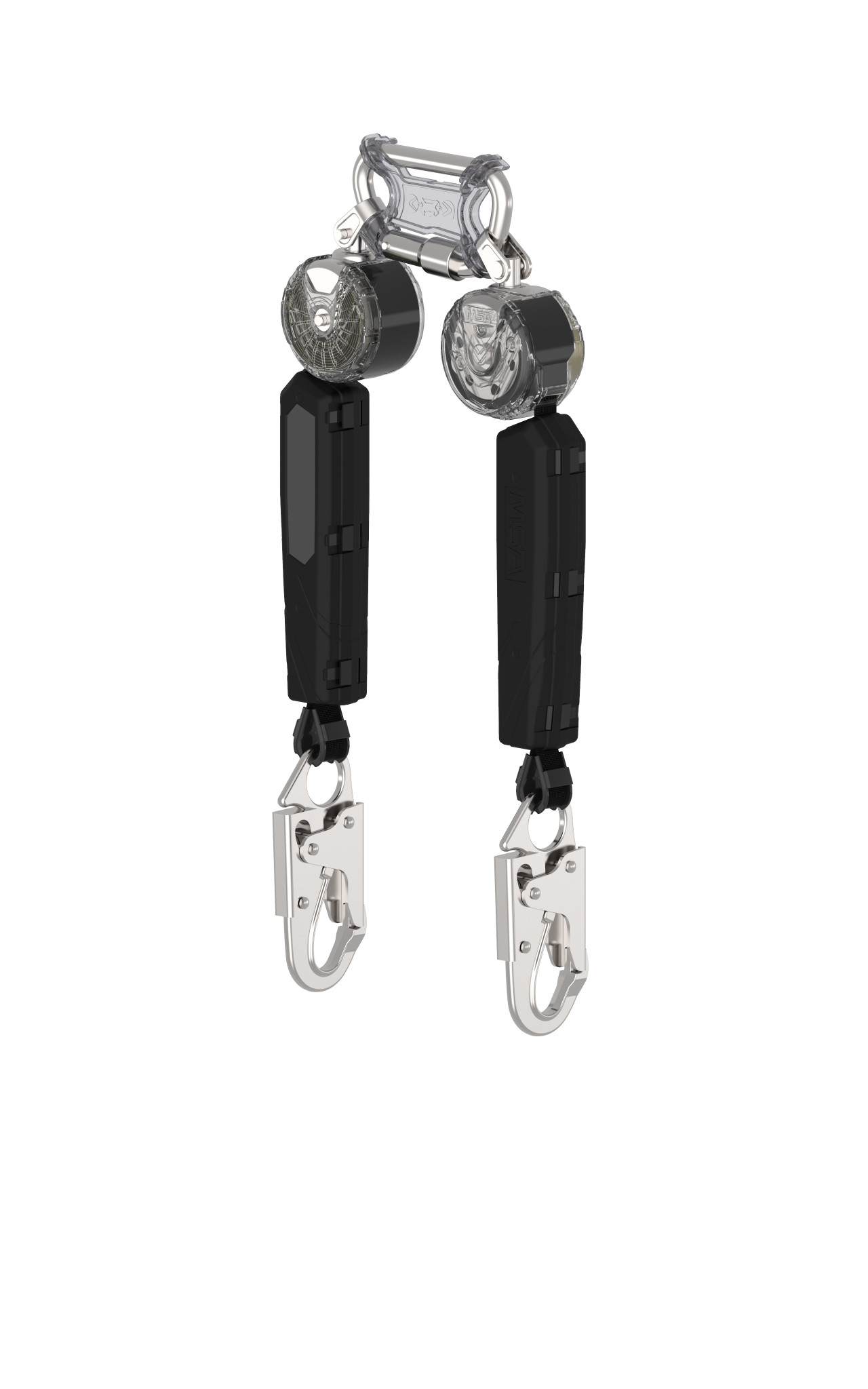 MSA VTOHW-012-RA-A V-TEC PFL Twin-Leg with Large Aluminum Snaphook and ...