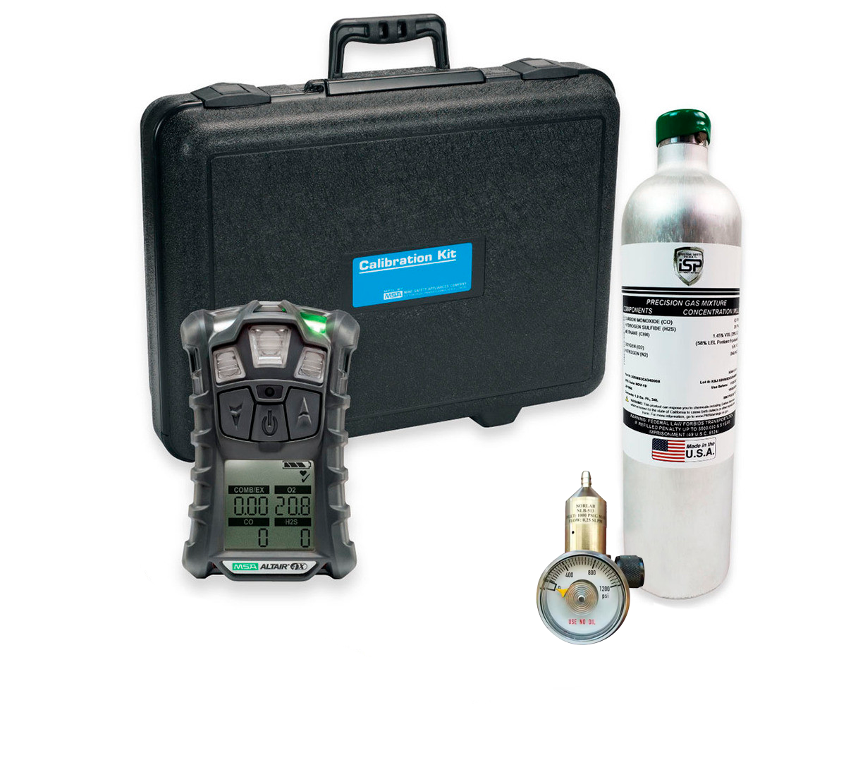 MSA Altair 4X Multigas Monitor & Calibration Kit - Industrial Safety ...