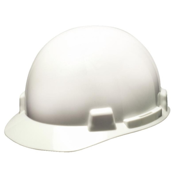 MSA 10074067 SmoothDome Protective Standard Cap White 4-Point Fas-Trac ...