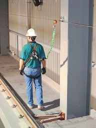 Miller X00300 Horizontal Life Line Kit Pass Through Fall Protection ...