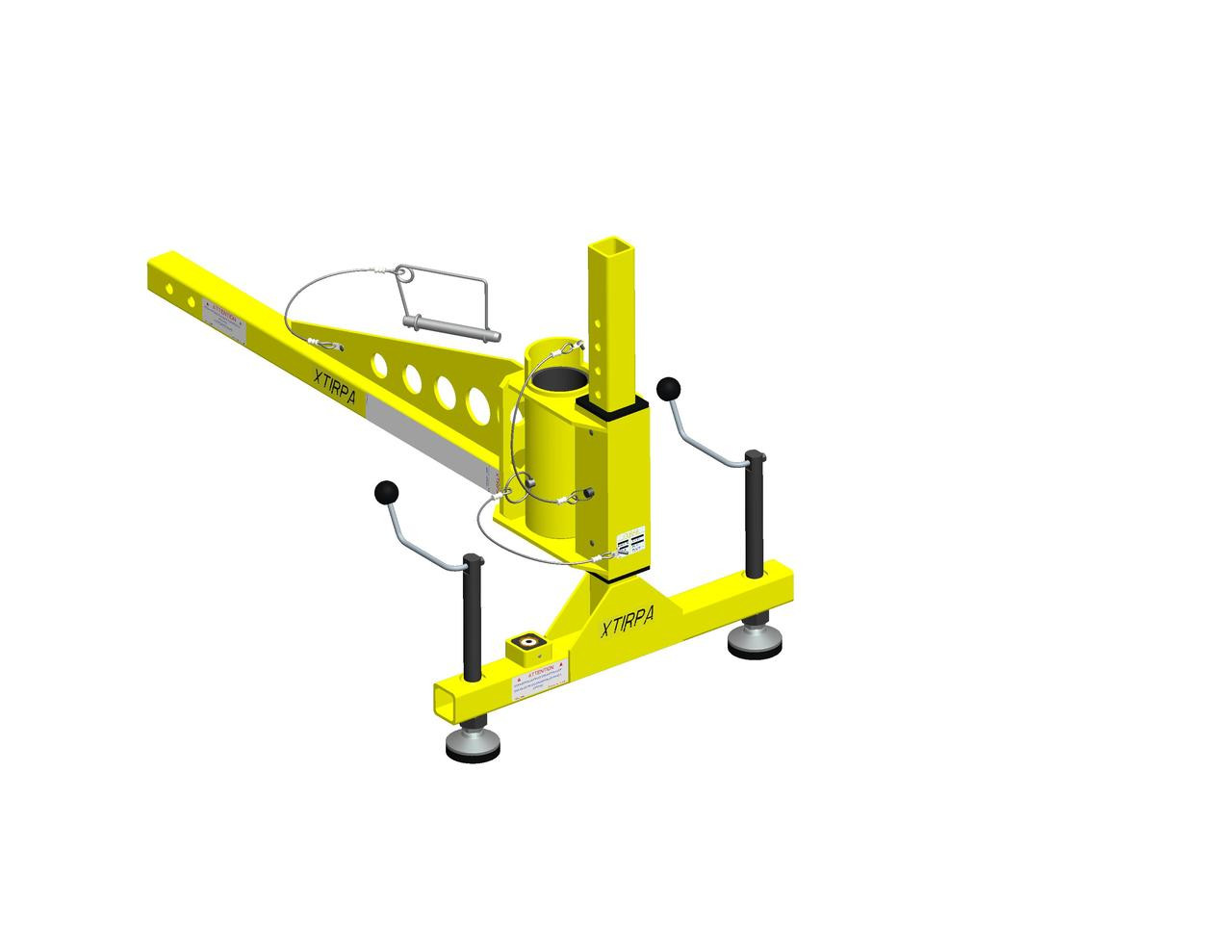 MSA IN-2126 XTIRPA Hitch Mount with 24" Stabilizer - Industrial Safety ...