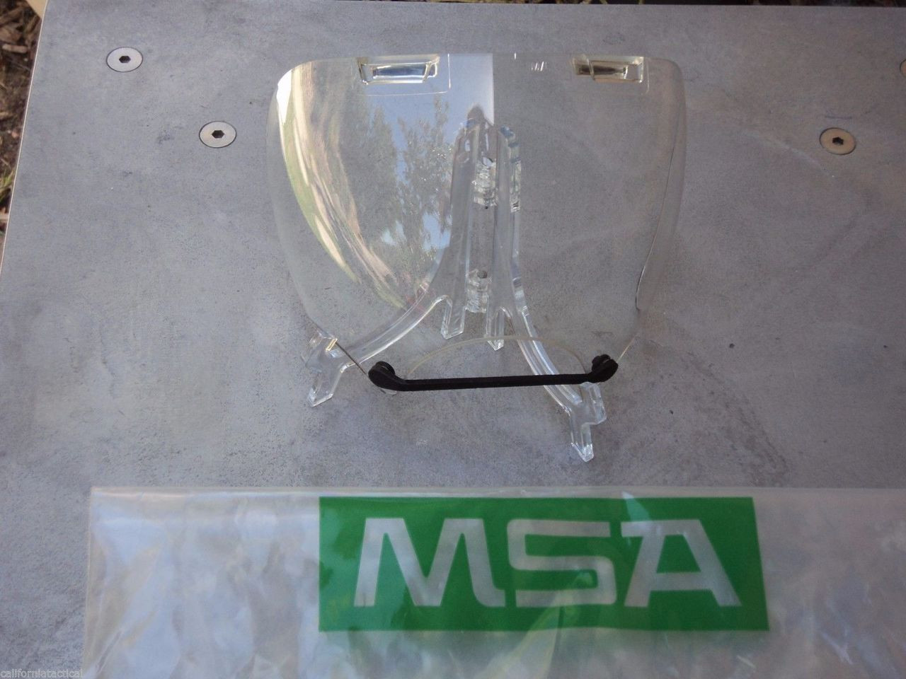 MSA 10008907 Outsert Assembly Gas Mask Small Clear - Industrial Safety ...