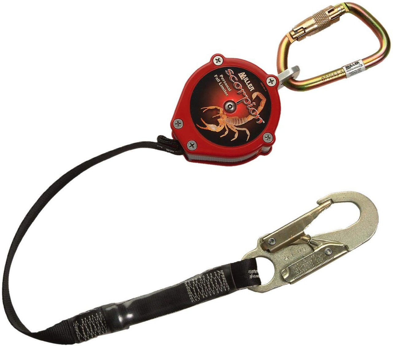 Miller PFL-2-Z7/9FT Scorpion Personal Fall Limiters 9' Web with Snap ...