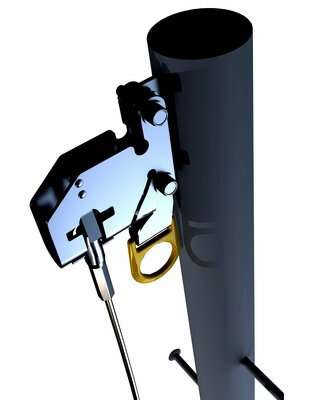 3M DBI SALA 6116634 Lad-Saf Cable Vertical Safety System Bracketry for ...