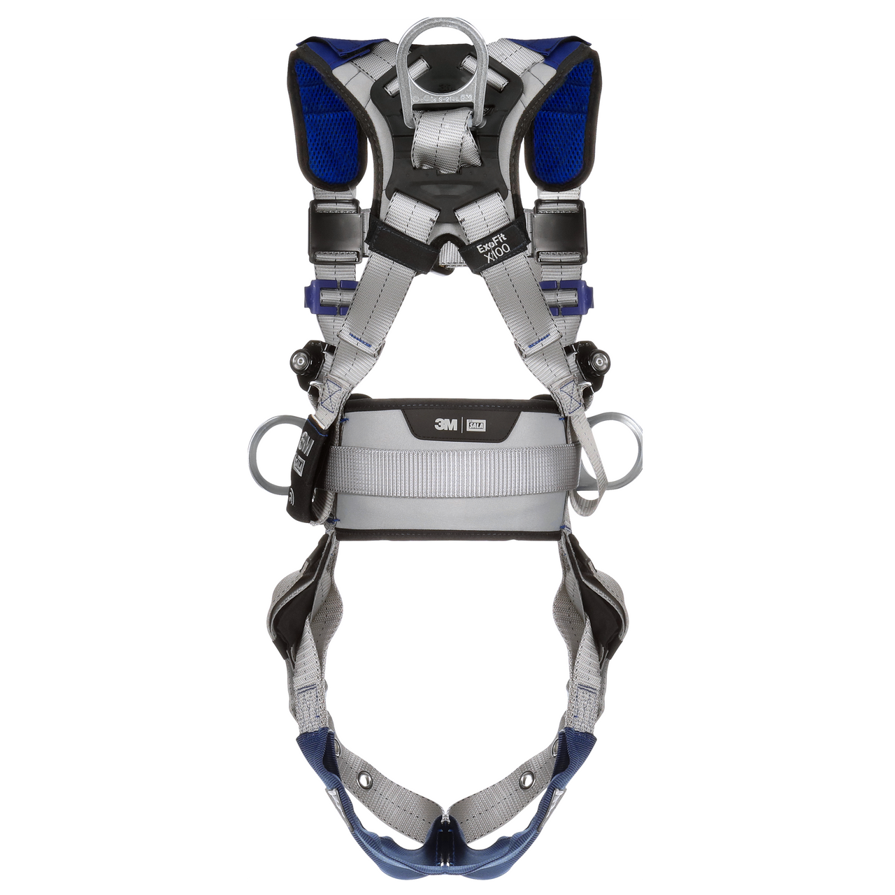 3M DBI SALA ExoFit X100 Comfort Iron Work Construction Safety Harness ...