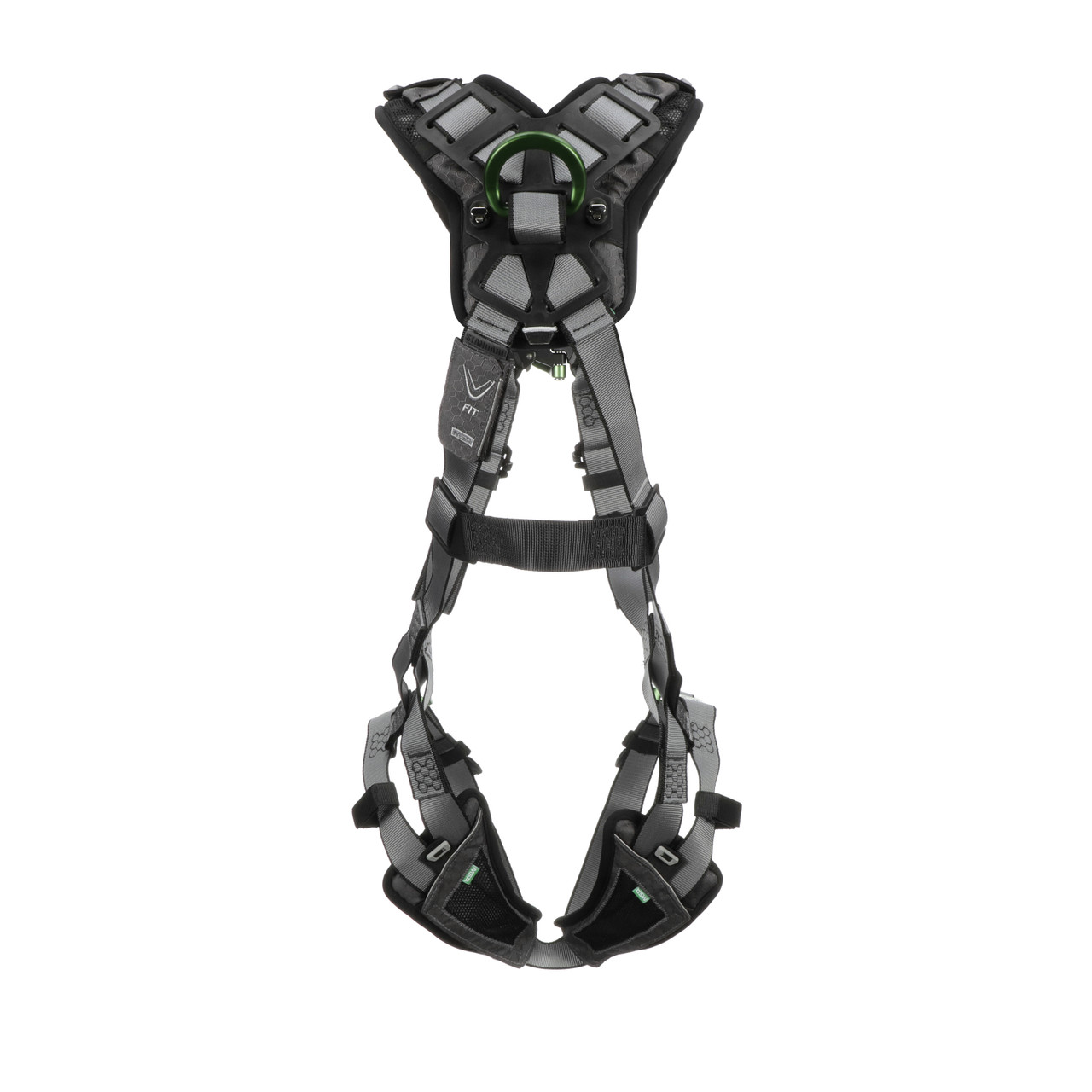 MSA V-FIT Harness with Back D-Ring and Shoulder & Leg Padding ...