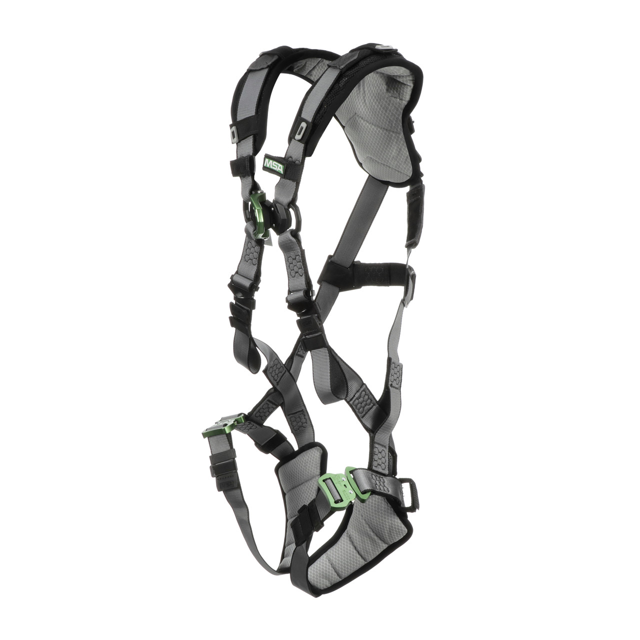 MSA V-FIT Harness with Back D-Ring and Shoulder & Leg Padding ...