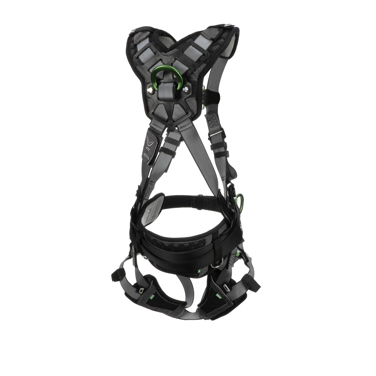 MSA V-FIT Construction Harness with Back & Hip D-Rings and Shoulder ...