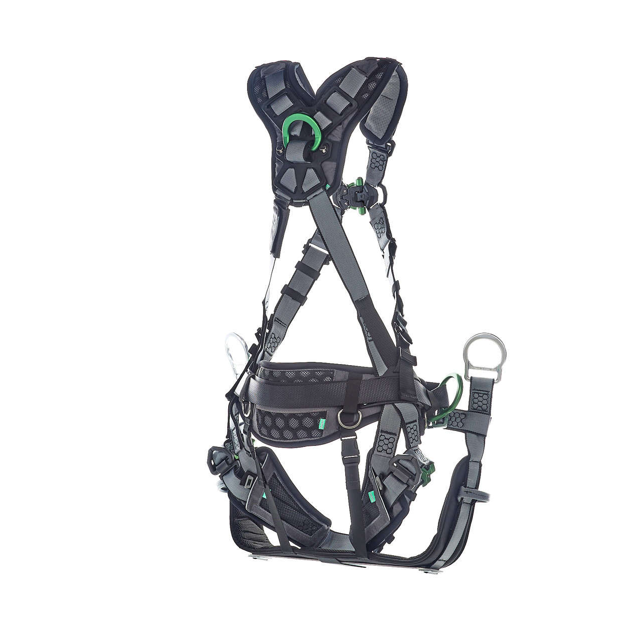 MSA V-FIT Tower Harness with Back, Chest & Hip D-Rings and Quick ...