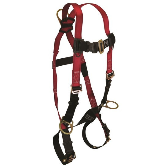 FallTech 7010 Tradesman Standard 3-D Full Body Harness (XXL ...