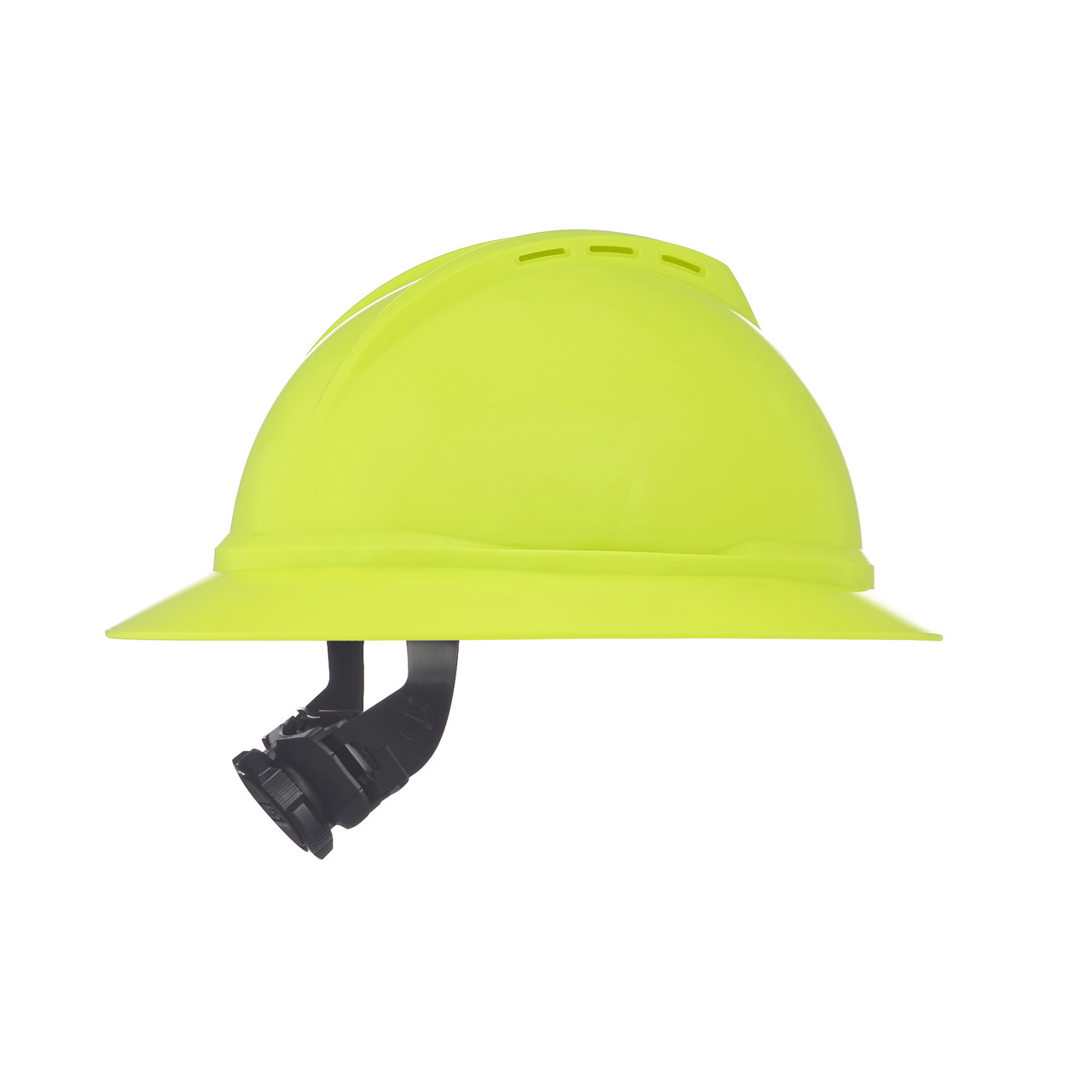 MSA 10167931 V-Gard 500 Vented Hat with 4-Point Fas-Trac III ...