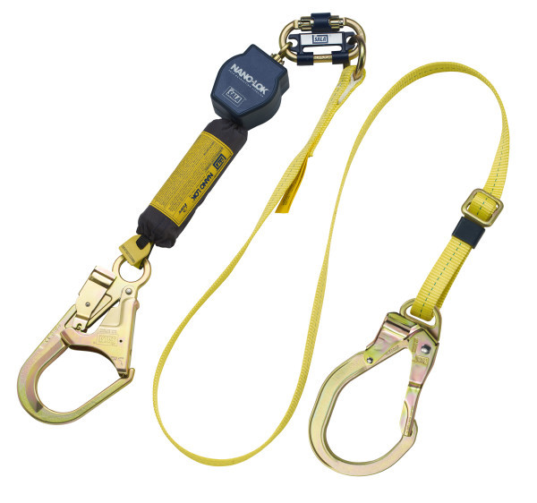 3M DBI SALA 1231077 Nano Lok Web Adjustable Restraint Lanyard ...