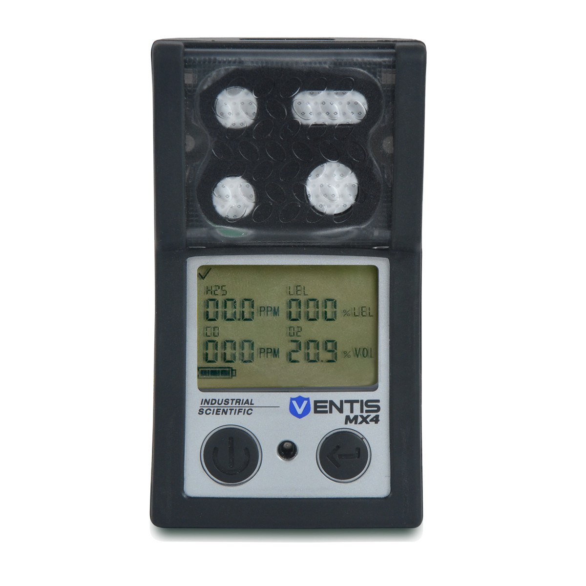 Industrial Scientific Ventis MX4 Personal 4-Gas Monitor with Extended ...