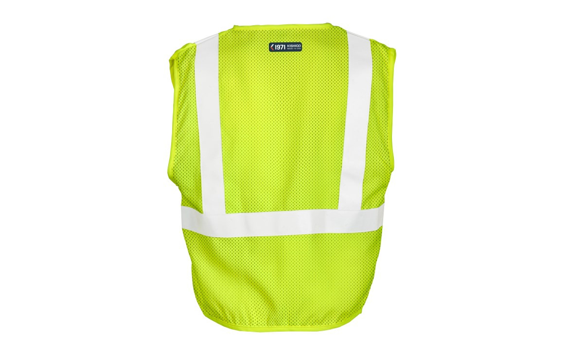 Kishigo FM300 Flame Resistant Classic Mesh Vest - Industrial Safety ...