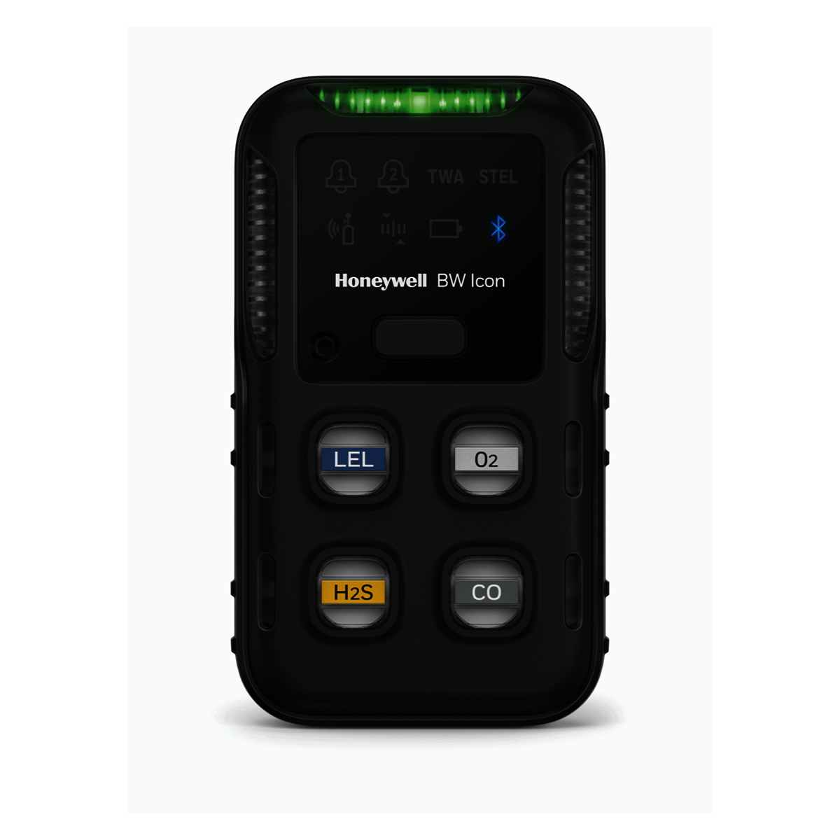 Honeywell BW ICON-B-H Multi-Gas Detector %LEL(IR) O2 H2S CO (Black ...