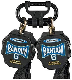 Werner R431006-R Bantam Web Self-Retracting Lifeline with Twinleg ...
