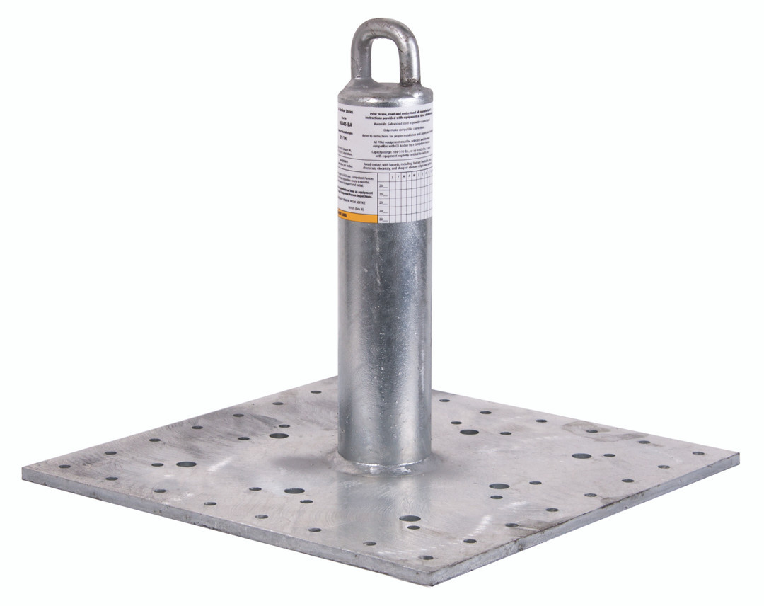 Guardian 00645X CB12 Galvanized Roof Anchor Post (12") - Industrial ...