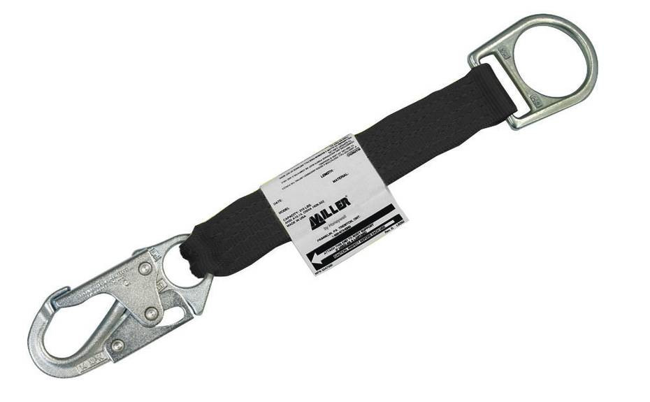 Miller 8928-Z7/18INBK Positioning and Restraint Web Lanyard ...