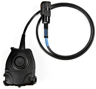 3M FL5601-02 PELTOR Push-To-Talk (PTT) Adapter Military Radio ...