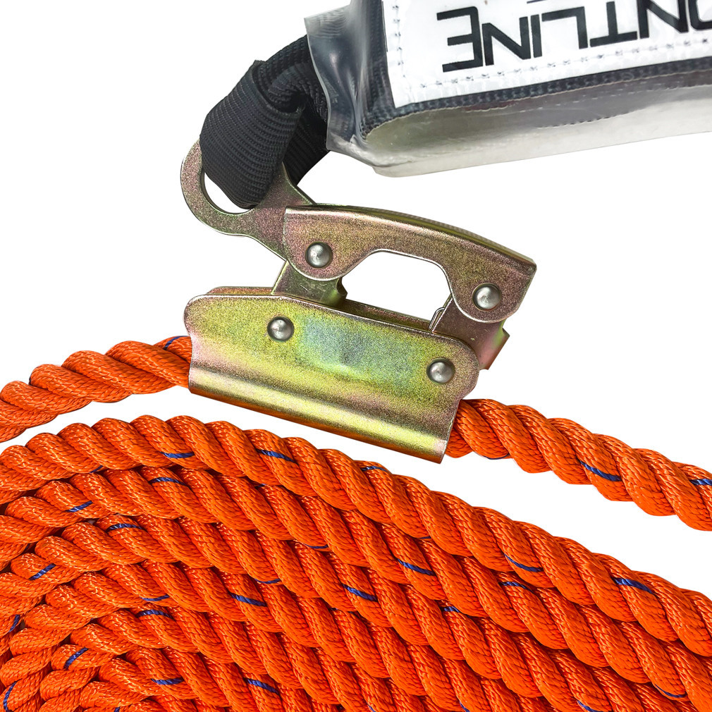 Frontline Premium Vertical Lifeline with Openable Rope Grab & Shock ...