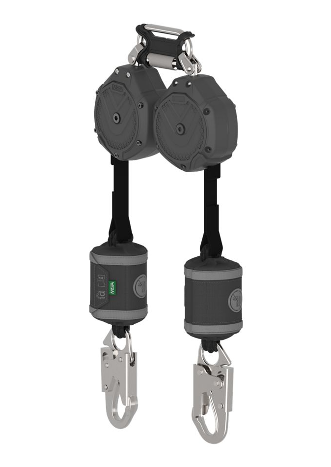 MSA VSOHW-012-QB-A Twin-leg 36C Snaphooks Twin Link Triple Action ...