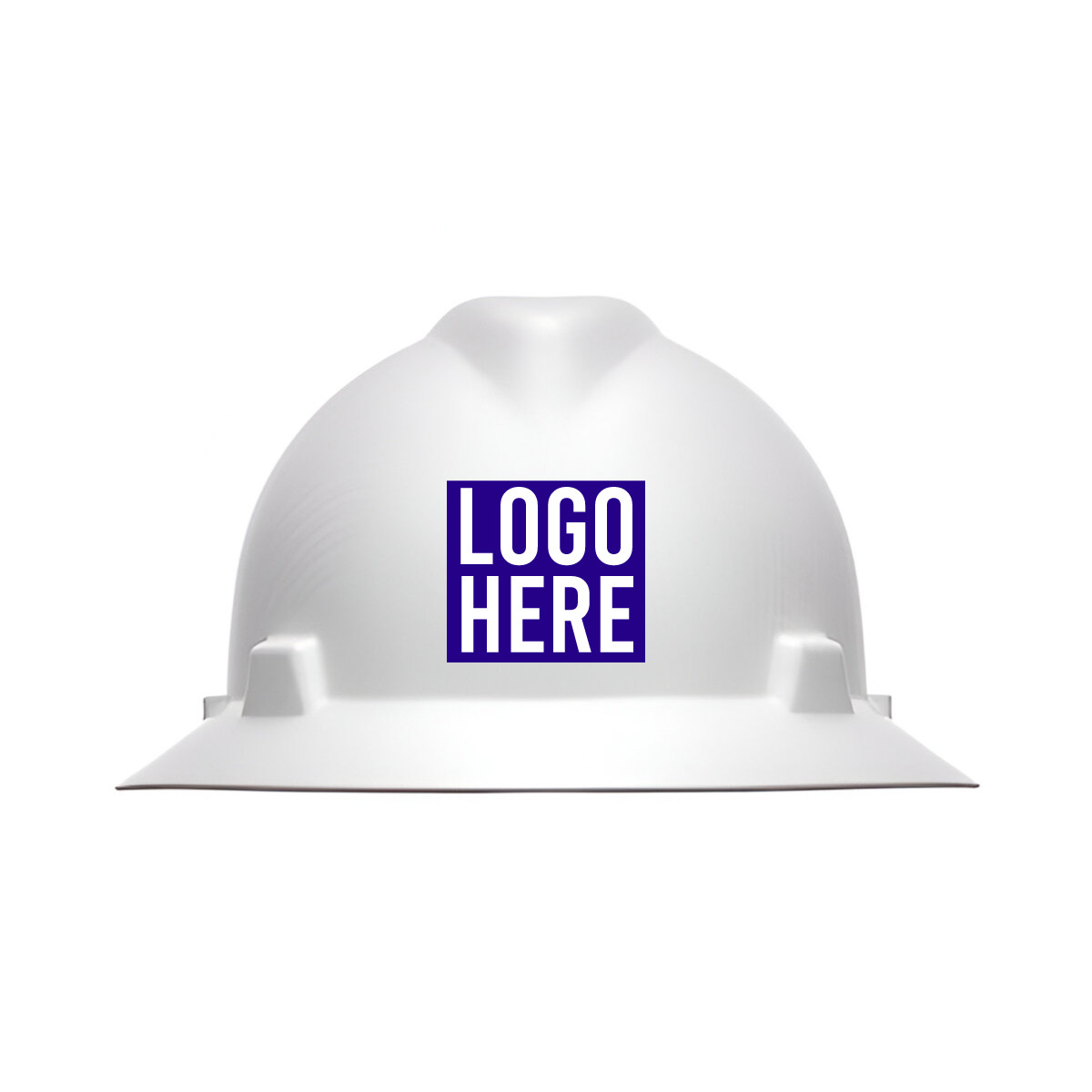 MSA 475358 V-Gard White Hard Hat with Fas-Trac Suspension (Cap Style ...