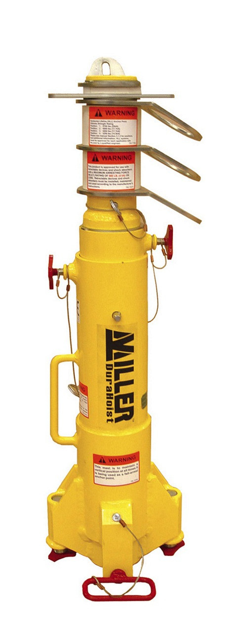 Miller DH-AP-1 Dura Hoist Portable Fall Arrest Post and Extension Post ...