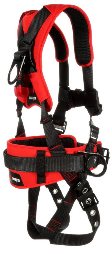 3M Protecta Black Comfort Construction Style Positioning Harness ...