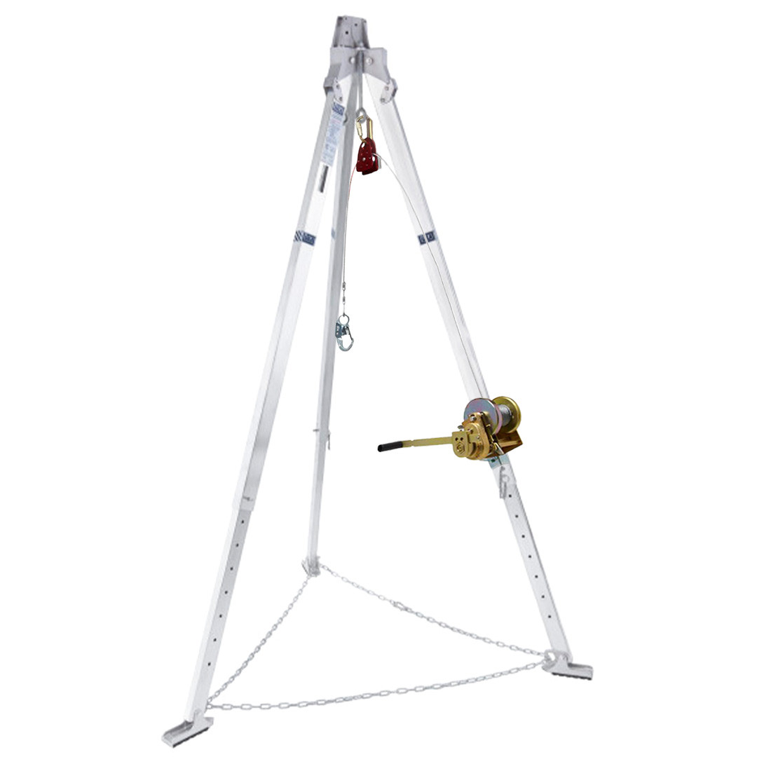 3M DBI SALA Confined Space 7 ft Aluminum Tripod Kit with Protecta ...