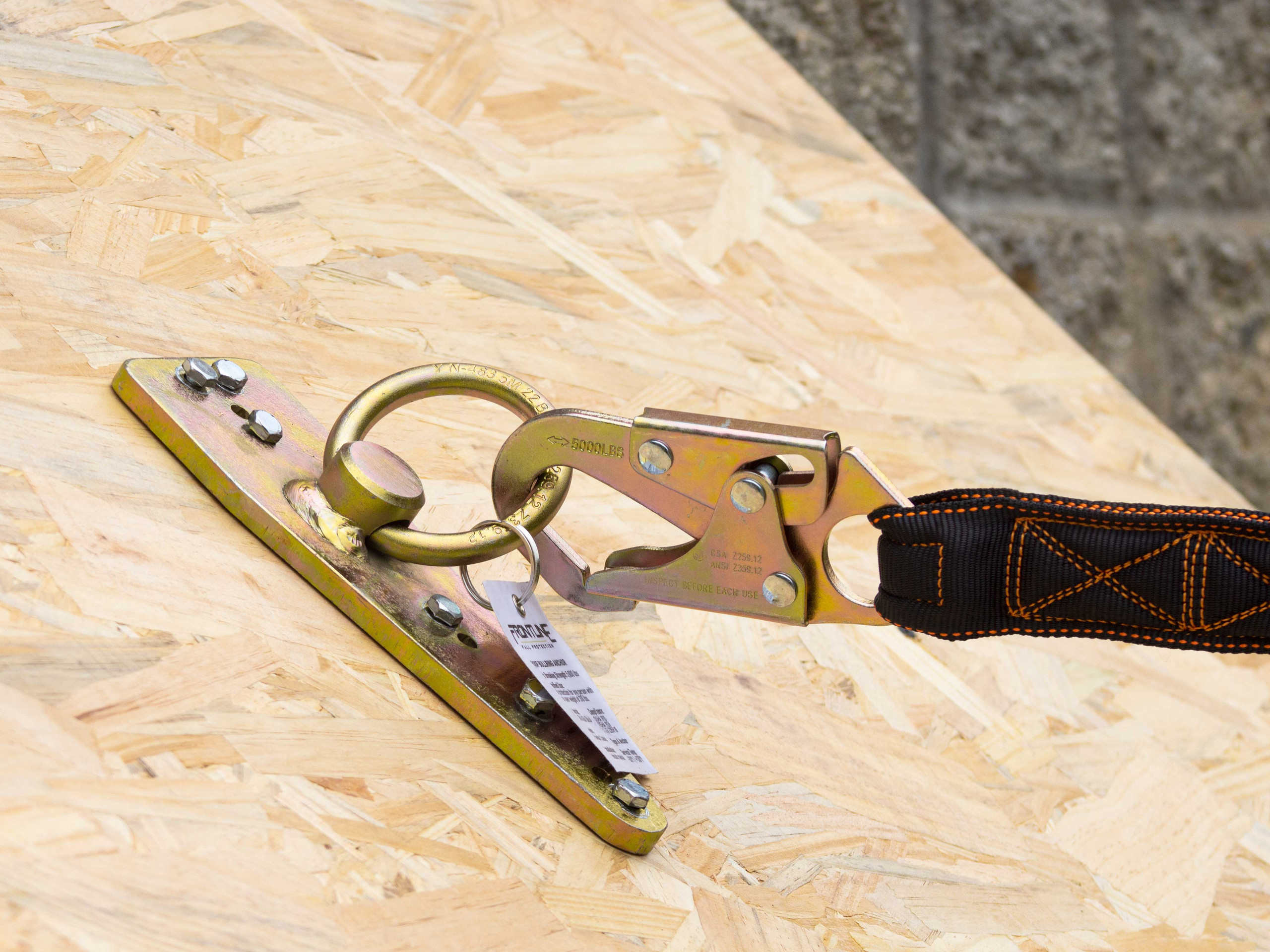Frontline ROB01 Bull Ring Reusable Roof Anchor - Industrial Safety Products