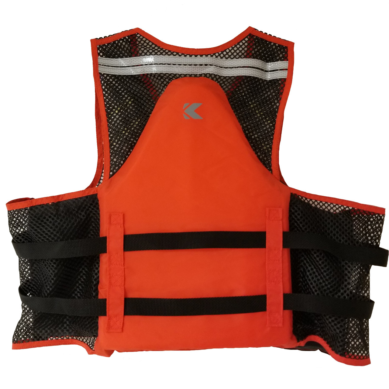 Kent 150600-200 Mesh Classic Commercial Orange Life Vest - Industrial ...