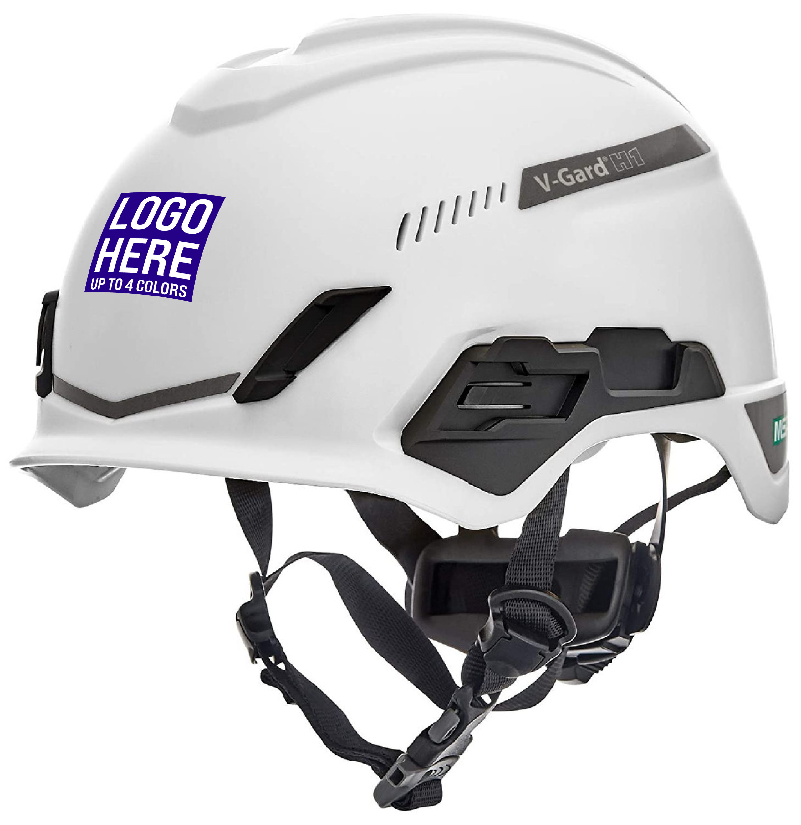 MSA V-Gard H2 Safety Vented Helmet - Industrial Safety Products