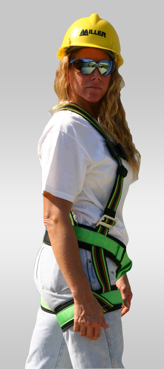 Miller E570 Duraflex Ms Harness with Back and Leg Pads - Industrial ...