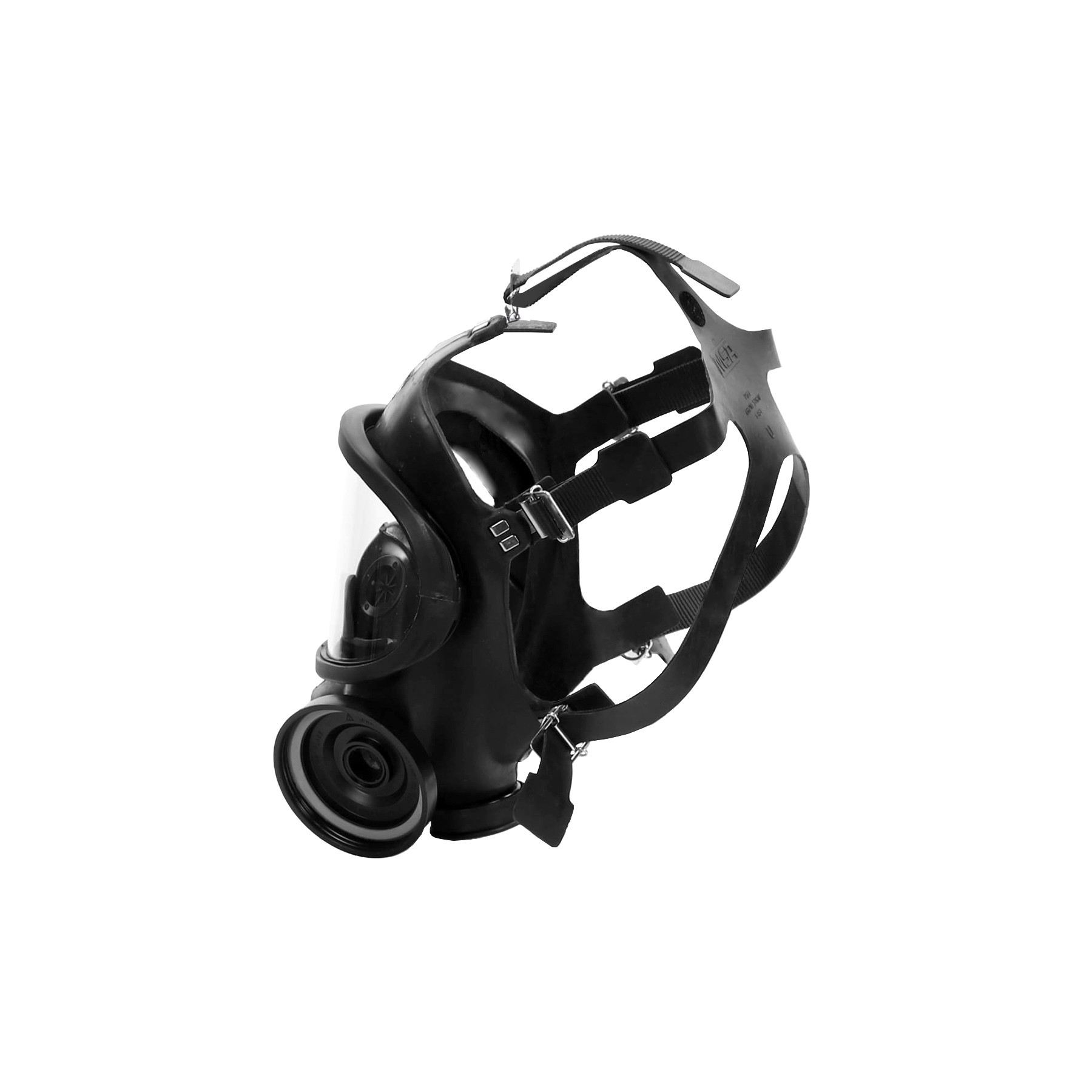 MSA Ultra-Twin Full-Facepiece Hycar Rubber Respirator - Industrial ...
