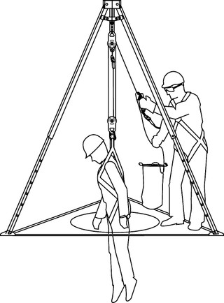 MSA SRS15200 Rescue Utility System (200 ft) - Industrial Safety Products