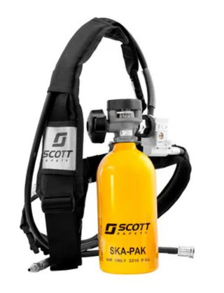 3M Scott Safety Ska-Pak Plus Supplied Air - 2216 PSI with Aluminum ...