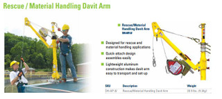 Miller DH-AP-3/ Portable Fall Arrest Post Davit Arm - Industrial Safety ...