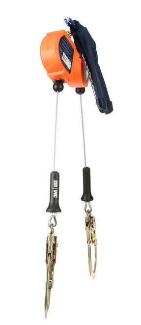 3M DBI SALA Twin-Leg 8' SRL with Steel Rebar Locking Hooks Leading Edge ...