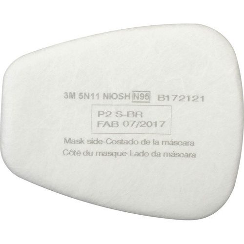 3M 5N11 Particulate Filter N95 (Case/100 Each) - Industrial Safety Products