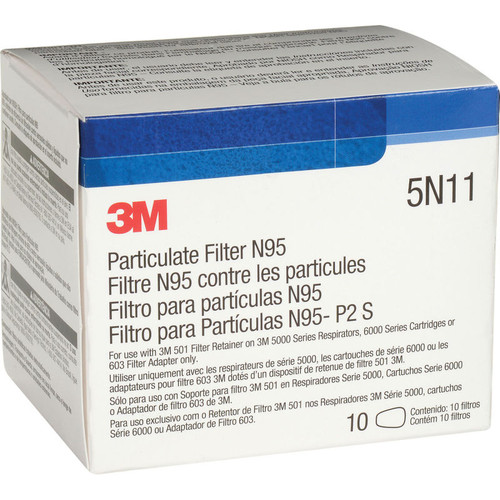 3M 5N11 Particulate Filter N95 (Box of 10) - Industrial Safety Products