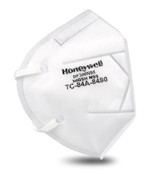 Honeywell DF300 Series Flatfold N95 Disposable Respirator (20/Bx ...