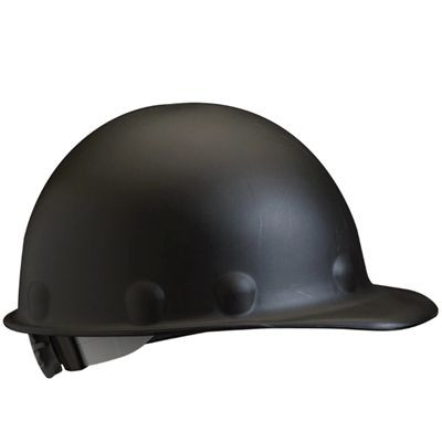 Fibre Metal Roughneck Hi Heat Ratchet Hard Hat - Black - Industrial ...