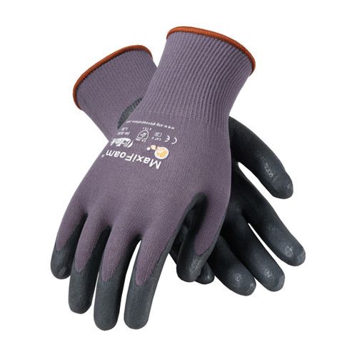 MaxiFoam 34-900 Glove with Nitrile Coated Foam Grip (12 pack ...