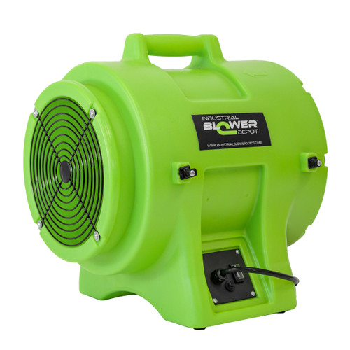 Industrial Plastic Blower Kit with 15' Ducting - Industrial Safety Products