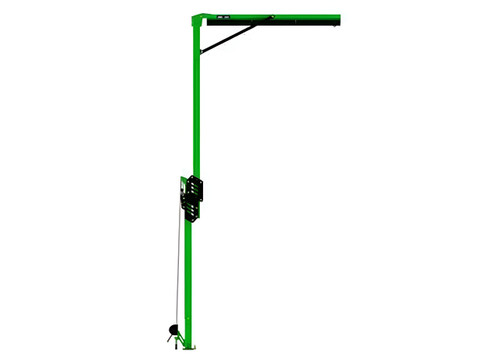 3M DBI SALA 8530897 FlexiGuard M200 Modular Jib Adjustable Height Mast ...