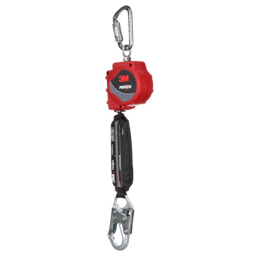 Protecta 3100513 Web Self-Retracting Lifeline with Carabiner and Steel ...