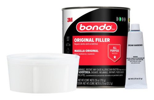 Bondo OR-QT-ES Original Filler 28 oz (793.78 g) - Industrial Safety ...